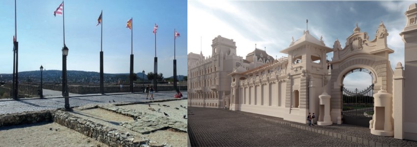 Budapest, Hungary. The government is restoring historical buildings ...