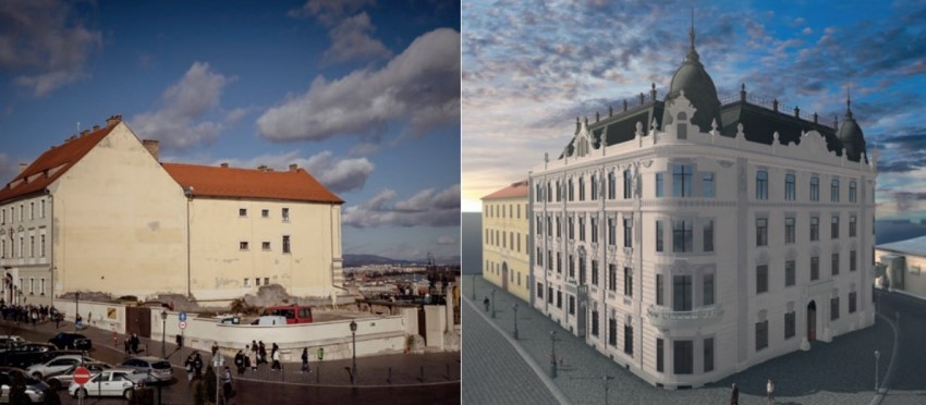 Budapest, Hungary. The government is restoring historical buildings ...